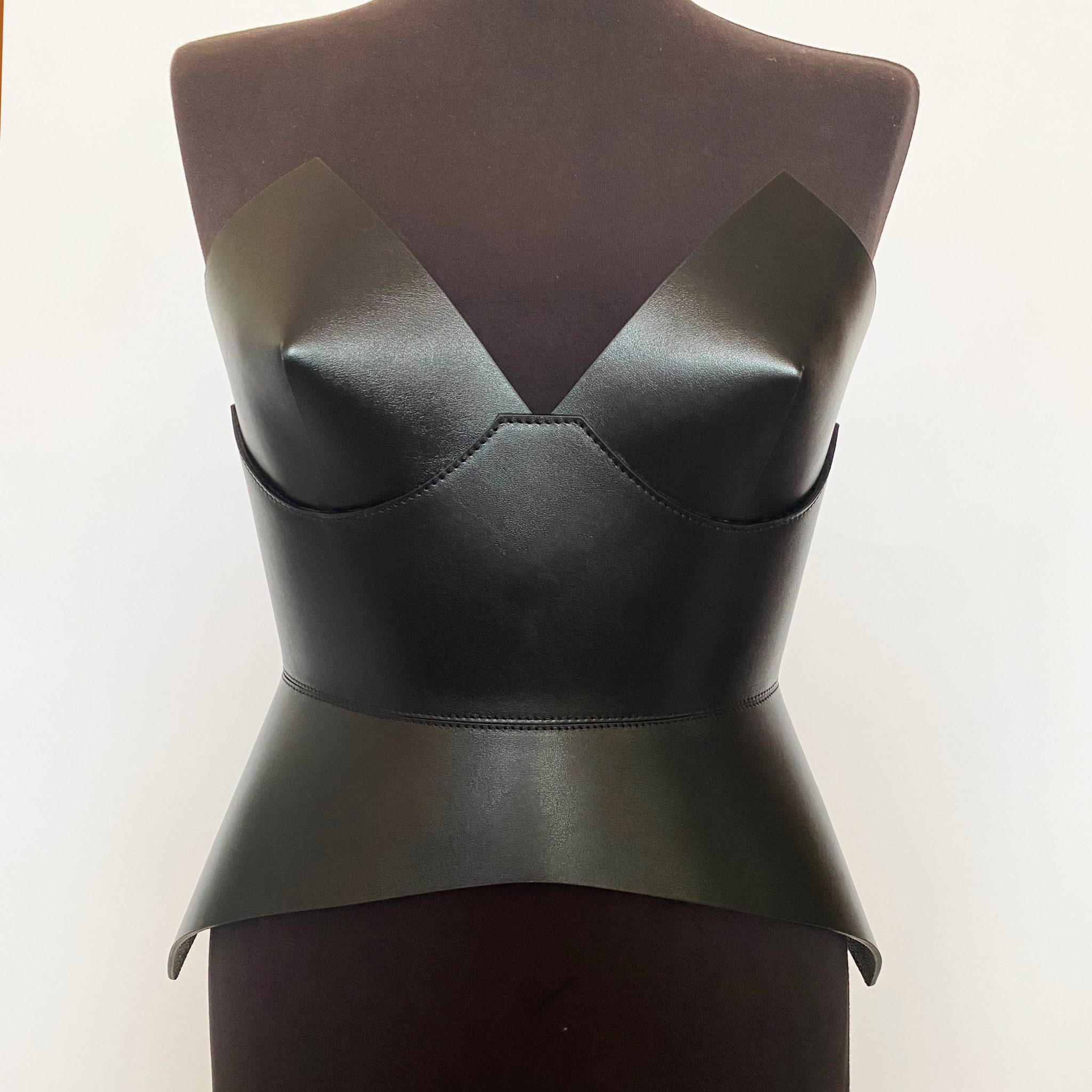 Full Body Leather Corset Belt - ARIA MARGO